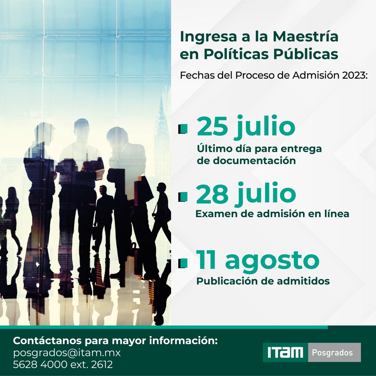 Maestría en Políticas Públicas | Maestría en Políticas Públicas